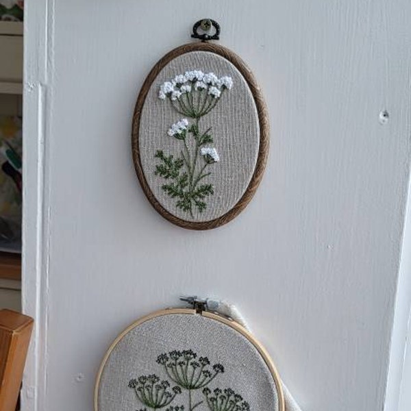 Wilma Hanging Heart Hand Embroidery Kit by Hannah Burbury Designs ...