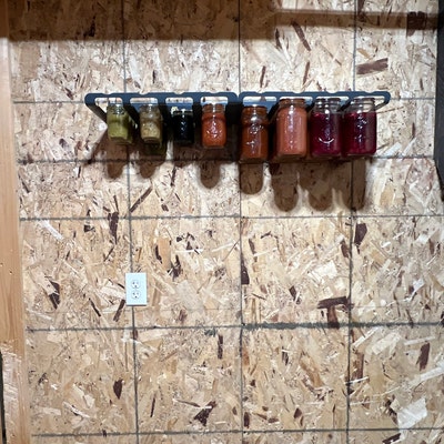 Mason Jar/ Canning Jar Storage Rack - Etsy