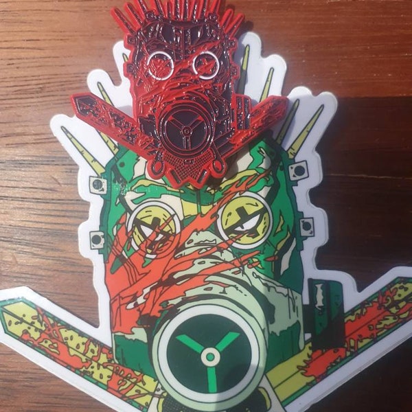 Handsome Dog Boi and Half Dog Boi Vinyl Stickers - Etsy