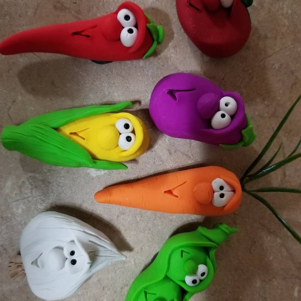 Vegetable Magnets, Vegetables, Magnet Sets, Kitchen Magnets, Vegetable ...