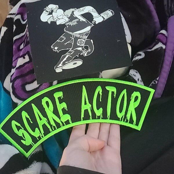 Custom Embroider Biker Top Rocker - Etsy