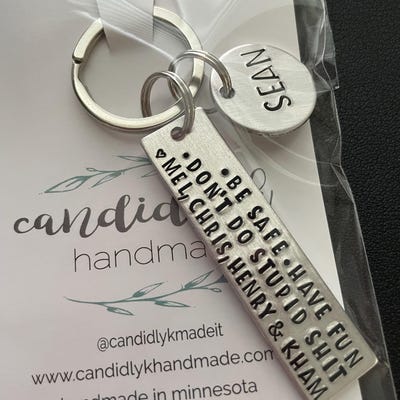 18th Birthday, Teenage Boy Gift, Call Your Parents Keychain, Moving Out ...