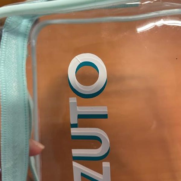 Shadow Monogram Clear Bag, Monogram Gifts, TSA Toiletry Bag Pouch With ...