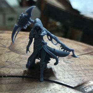 Mage Miniature Wizard Mini Sorcerer Warlock Dungeons and - Etsy