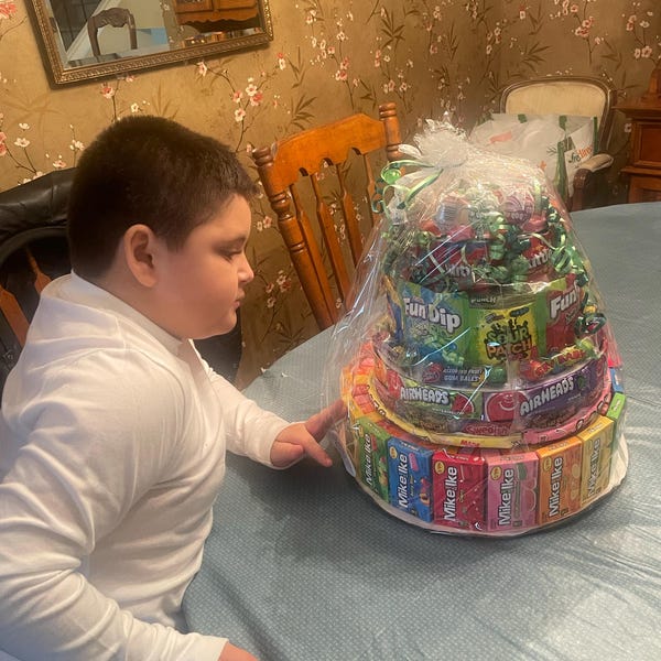 Candy Fun Celebration Candy Cake - Jumbo- Birthday- Sweet Sixteen ...