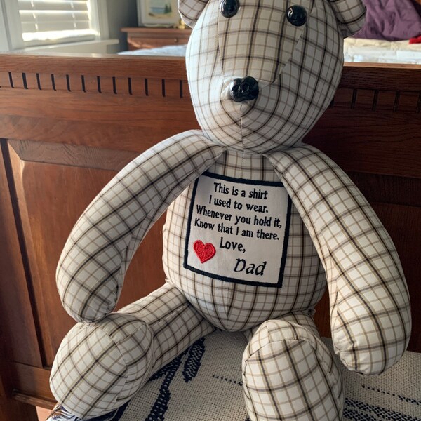 Handmade Memory Bears: the Perfect Keepsake Gift for Preserving ...