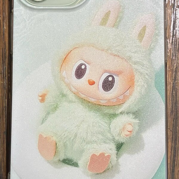 Smiski Phone Case – Kawaii Aesthetic Clear Cover for iPhone 16 15 14 13 ...