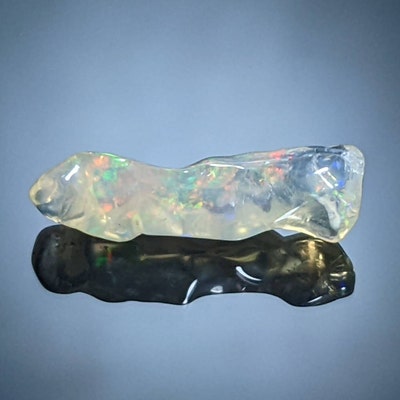 Ethiopian Smooth Welo Fire Polished Opal Rough Jewelry Making 22x6 MM ...