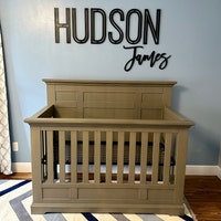 Stacked Custom Name Sign Wood Name Sign Nursery Sign - Etsy