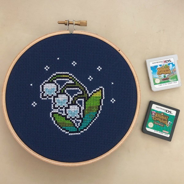 Animal Crossing Inspired Cross Stitch Pattern 'jacobs Ladder' ( Lily of ...