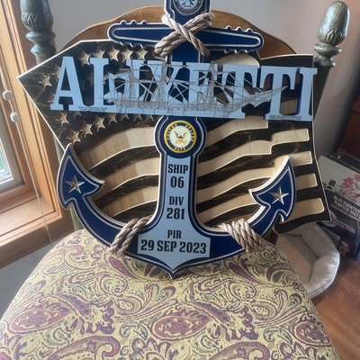 PIR Anchor Anchor Navy Anchor Bootcamp Graduation Navy - Etsy