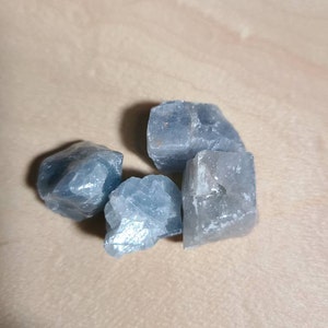 Blue Calcite RAW Blue Calcite Natural Rough Throat Chakra 5th Chakra ...