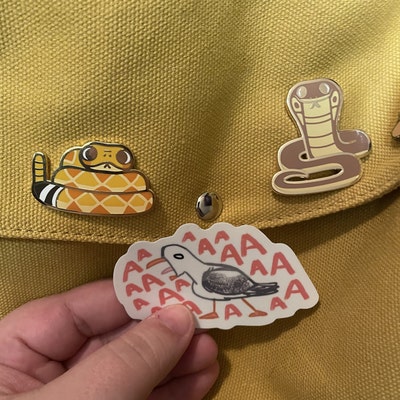 Lovable Lizard Enamel Pins - Etsy
