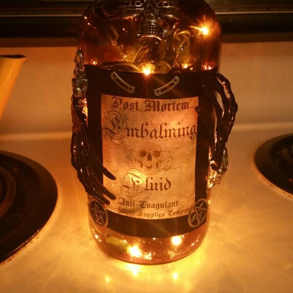 SALE Eternal Rest, 1927 Embalming Fluid Stickers - Etsy