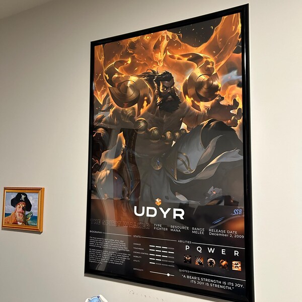 League of Legends, Hall of Legends Custom Poster. Risen Ahri ...