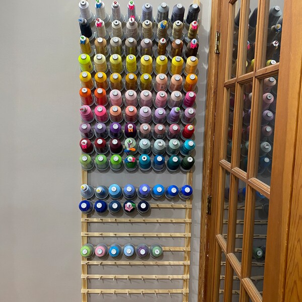 80 Spool Thread Rack-3 Inch Industrial Spools -extra Large Spools - Etsy