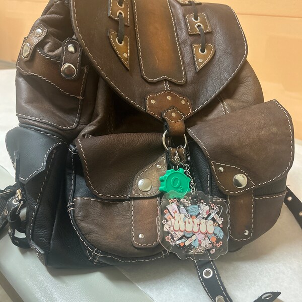 Post-apocalyptic, Dirty, Tattered Leather Khaki Green and Brown ...