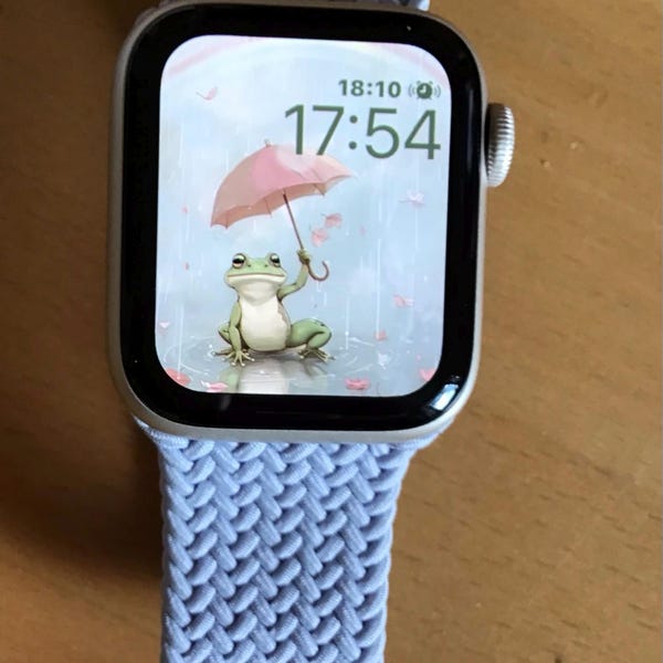 Koi Fish Apple Watch Wallpaper, Cherry Blossom Japanese Art Smartwatch ...
