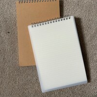 Top Spiral Kraft Notepad 160 Pages 80 Sheets 100 Gsm Eco-friendly Paper ...
