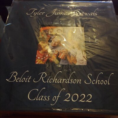 Graduation Photo Album Personalized Linen Self Adhesive Custom ...