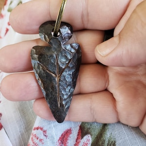 Hand Forged Viking Norse Protection Rune Metal Arrowhead - Etsy