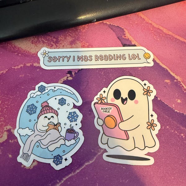 Kawaii Style Funny Mental Health Sparkly Sticker | Mental Health ...