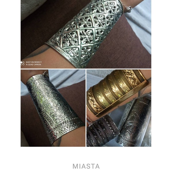 MOD Black & White Resin Smooth Bangle Bracelet Vintage Chunky Bangle ...