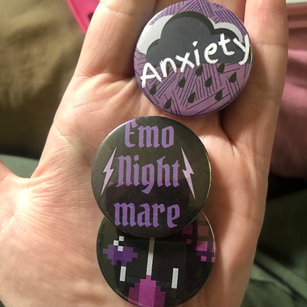 Sanders Sides Pin Badges 25mm, Logan Patton Roman Virgil Janus and ...