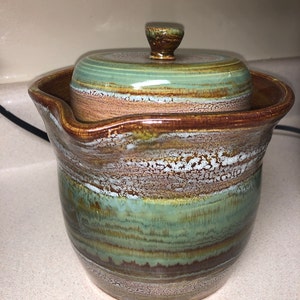 6 QT Ceramic Kombucha Crock Made to Order - Etsy