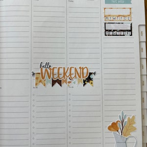 196 THIS MONTH Script Planner Stickers Handlettered by Hancanplan - Etsy