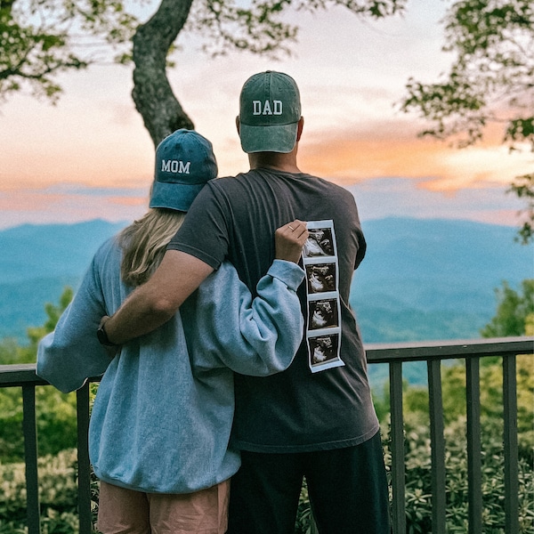 Mom & Dad Unstructured Dad Hat Cap, Pigment Dyed Unstructured Baseball ...