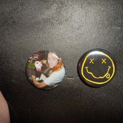 Album Cover Pins 1.25 Custom Music Album Pins for Backpacks Music Pin ...