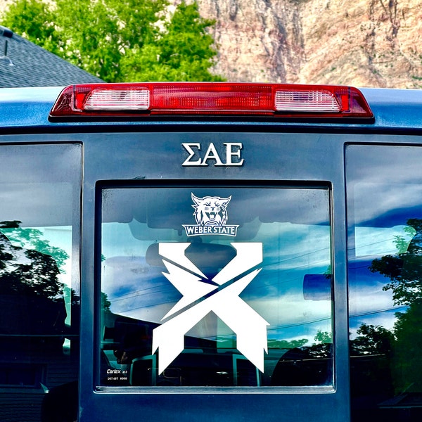 X EDM DJ Car Decal-vinyl Decal Sticker - Etsy