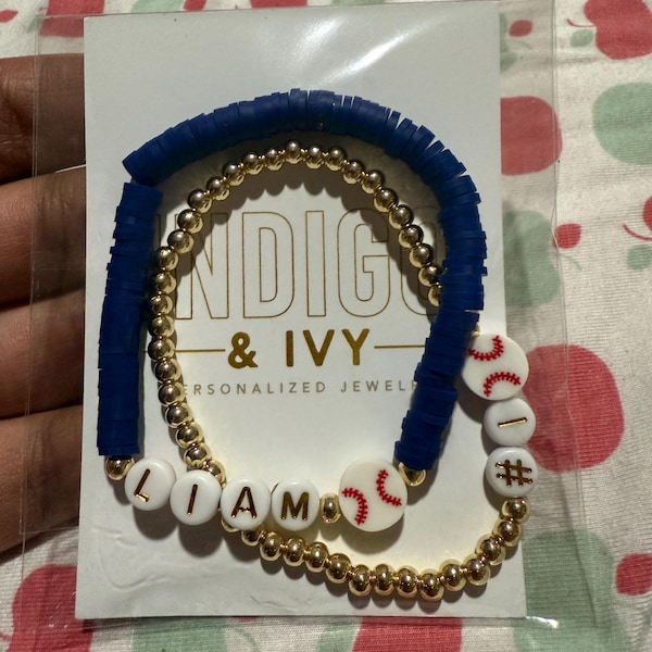 First Day of School Bracelet Set | Mommy and Me Bracelet | Kindergarten ...