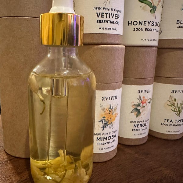 Bath Oil Beads - Lychee Lotus Scent, With Lychee Essential Oil & Lotus ...