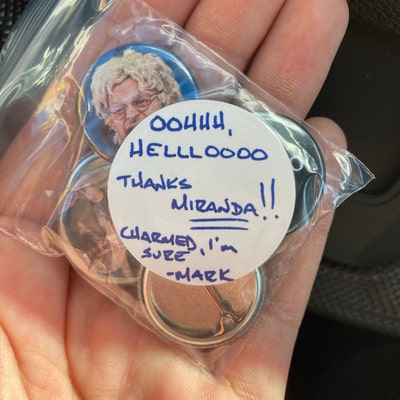 Oh, Hello.... Set of 6, 1 Pinback Buttons, Badges Pins Featuring Gil ...