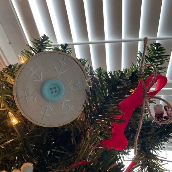 Individual Embroidered Button 3" Hoops | Finished Button Embroidery ...