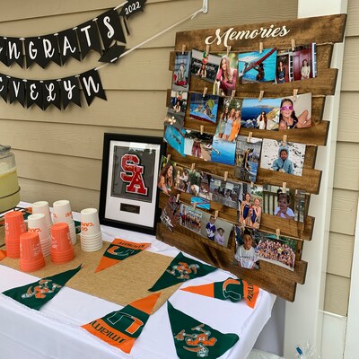 Photo Board Picture Display Picture Board Wedding Photo - Etsy