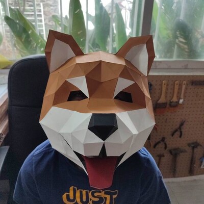 Frog Paper Model papercraft DIY Low Poly PDF Papercraft - Etsy