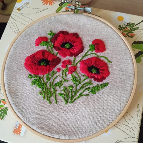 Bird Hand Embroidery Pattern, Bird Embroidery, Floral Bird, Cute Hand ...