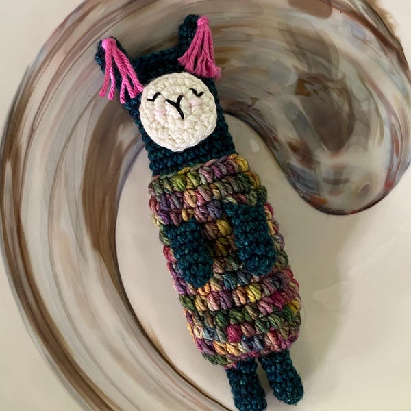 Worry Llama Crochet Pattern: Amigurumi Anxiety Doll (PDF Download) - Etsy