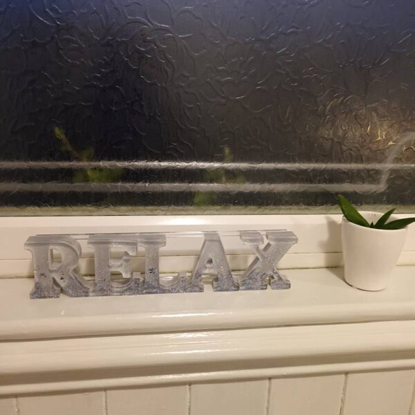 Bespoke Free Standing Resin BATH Sign Customisable Any Colour - Etsy