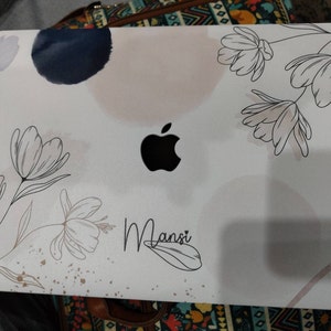 Minimalist Flowers Flora MacBook Case for New MacBook Air 15 A2941, M1 ...