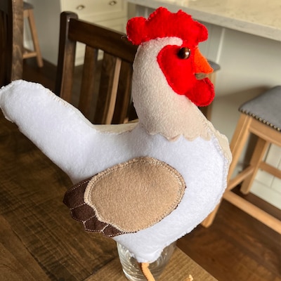 Felt Turkey Sewing Pattern PDF Birds Stuffed Animals Toy Ornament Gift ...