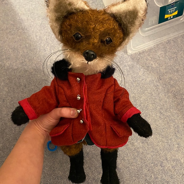 Fox Sewing Pattern, Plush Fox, Realistic Fox PDF, DIY Fox Pattern ...