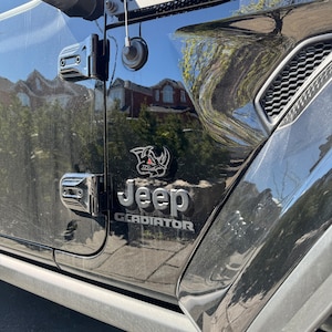 Angry Goat Car Emblem Badge Custom Red Black New - Etsy