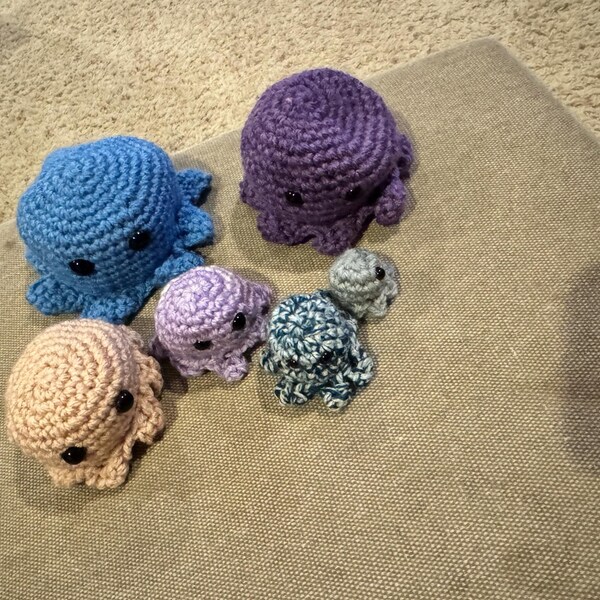 LOW SEW Memory Game Octopus Surprise, Amigurumi Crochet Pattern ...
