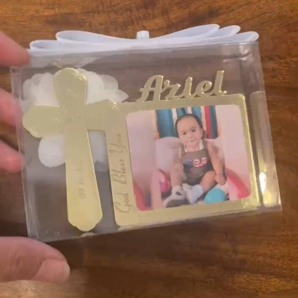 Silver Butterfly First Birthday Frame Favors, 1st Birthday Party Favors ...