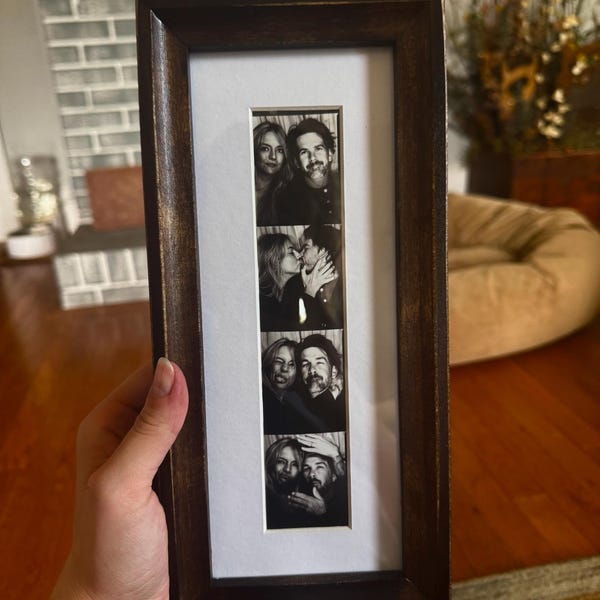 Picture Frame for 2x6" or 2x8" PHOTO BOOTH STRIP in Foxy Cove Style and ...