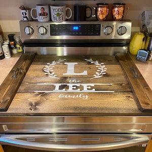 Hand Made Custom Stove Top Cover - Etsy